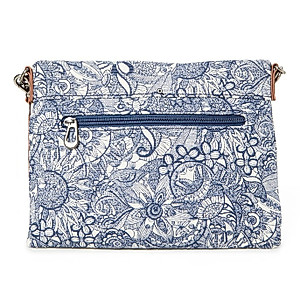 Sakroots Camden Small Crossbody Bag (Navy Spirit Desert 3)