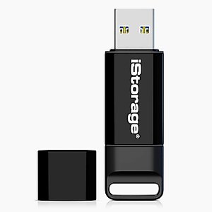 iStorage datAshur BT 64 GB | Encrypted Secure Flash Drive | Unlock via Smartphone Using Bluetooth | FIPS 140-2 Level 3 Certified | Remote Management Ready