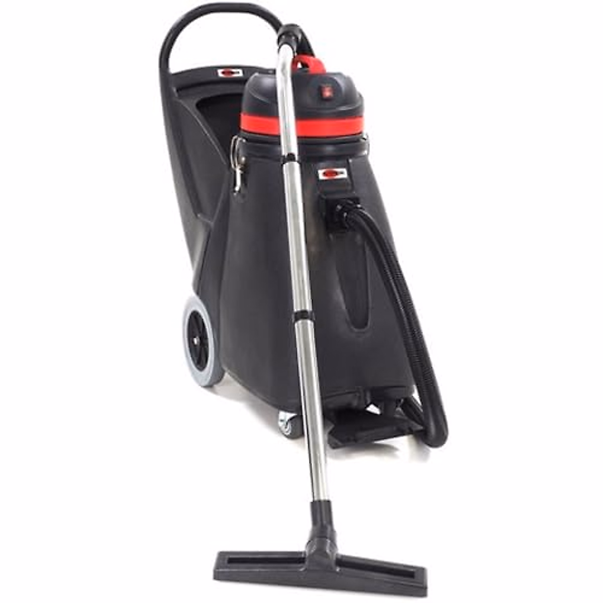 Viper Cleaning Equipment SN18WD Shovelnose 18 gal Wet/Dry Vacuum, 24" Cleaning Path, 2 10" Non-Marking Wheels, 50' Power Cable, 2 Stage Vacuum Motor, 9' Vacuum Hose