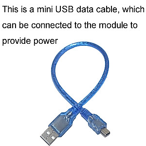 DKARDU DC 5V/3.3V 2 Channel Breadboard Power Module Mini USB Interface+ MB-102 Breadboard+Solderless Flexible Breadboard Jumper Wires Cable with Mini USB Cable for Arduino