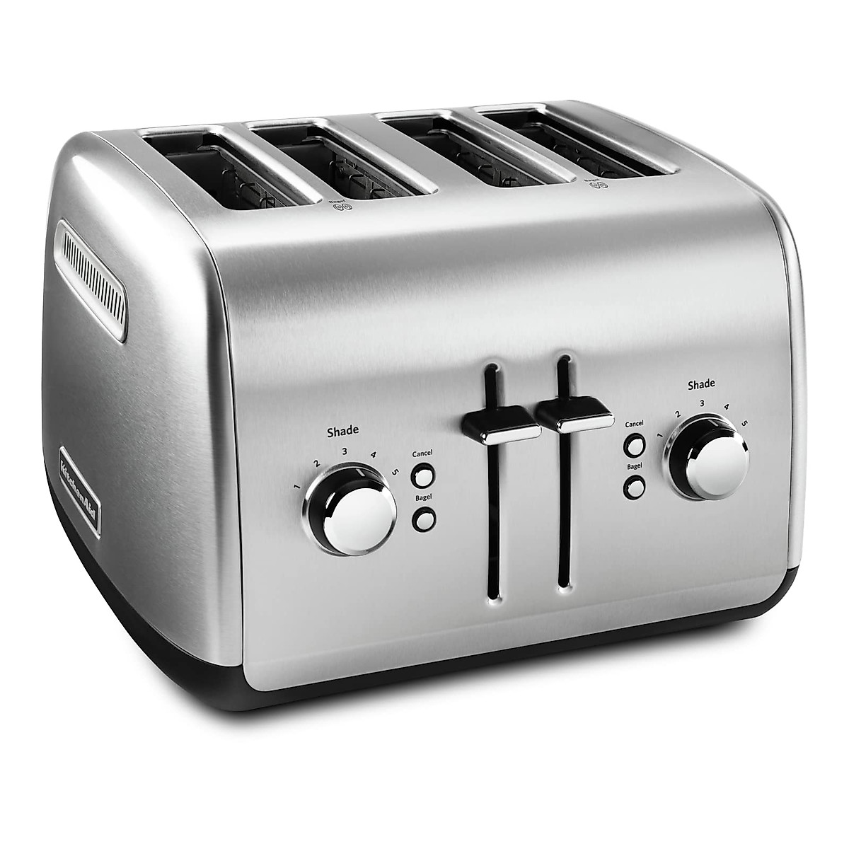 KitchenAid KMT4115SX 4-Slice Toaster with Manual High-Lift Lever, Brushed Stainless, Metallic & OXO Good Grips Good Grips Kitchen Shears