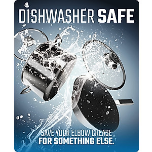 DALSTRONG Non Stick Stockpot - 3 QT - The Oberon Series - ETERNA NonStick Pan Coating - 3-Ply Aluminum Core Cookware - Silver Cooking Pots and Pans - w/Lid & Pot Protector