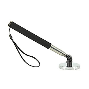 Telescopic magnetic pick-up tool that extends a 7.48"-39.5", 20 lb. magnetic bar. With a lanyard. Larger suction surface and more stable suction.