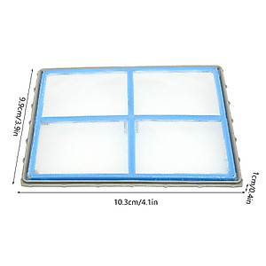 Fdit Household Sweeping Robot Primary Filter Net Replacement Accessory Suitable For Ilife V8 Primary Filter Series Sweeping Machine