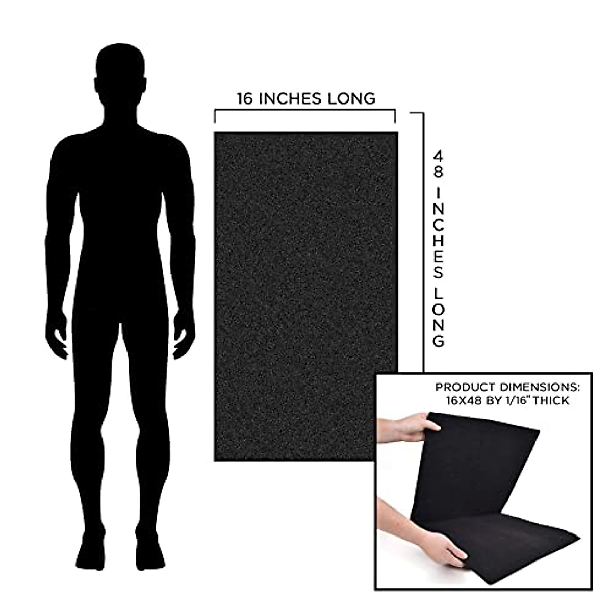 Cut to Fit Carbon Pad Pre Filter Roll for Air Conditioner / Purifiers Furnace Filters Trash Cans (1)