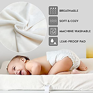 Prince Lionheart IllumiPAD Changing Pad, Cream