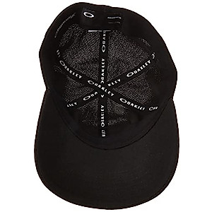 Oakley unisex adult Si Cap Hat, 02x Blackout Tbl, Small-Medium US