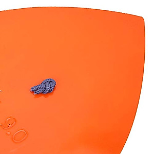 Tgoon Fishing Diving Board, Simple to Operate Orange Lightweight Portable Easy to Carry Fishing Accessory Dive BoardFishing Tool Simple to Operate(9#)