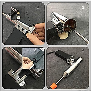 Go2Home 1080W Split Hot Air Gas Plastic Welder Welding Heat Gun Kit Welder Hot Gas Pistol