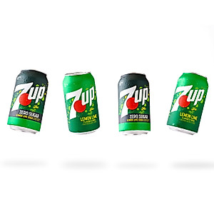 Zero Sugar 7-Up Soda, 12 Oz., Pack of 12