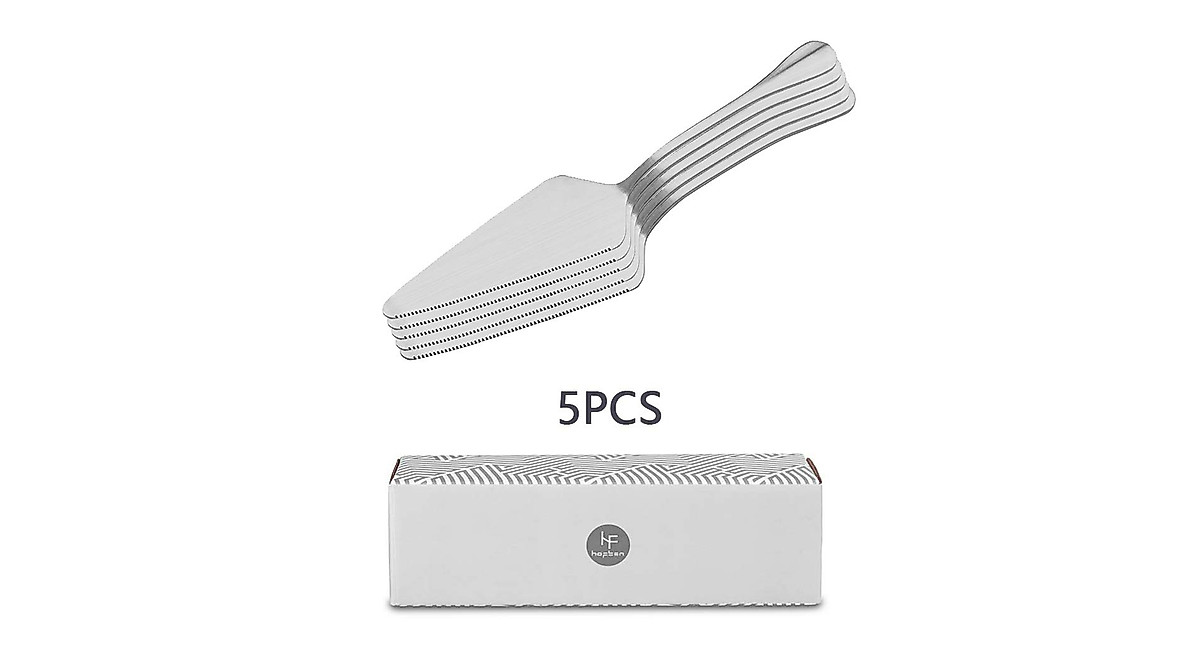 Stainless Steel Pie Server Set of 5 for All Occasions
