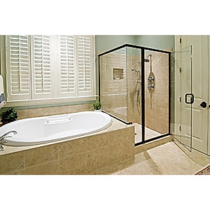 Ez-niches - USA - Ezsn - Footrest - 8in X 7in - Made To Tile - Recessed Tile Wall Shampoo Soap Niche Footrest