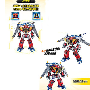 Tobot V Twin Blade Transforming Robot to Car Transformation Action Figure