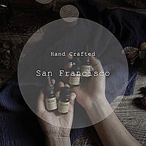 sesneslabs Santal Diffuser Oil, Niche Scent, Amber Coco Vanilla Cedar Sandalwood Musk Essential Oils Blend for Ultrasonic Diffuser Scent Projects(.33 oz/10 ml)