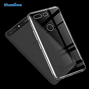 Infinix Zero 5 X603 Case, Scratch Resistant Soft TPU Back Cover Shockproof Silicone Gel Rubber Bumper Anti-Fingerprints Full-Body Protective Case Cover for Infinix Zero 5 Pro X603B (Transparent)