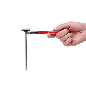 KT THERMO Instant Read 1-Inch Dial Thermometer,Best for The Coffee Drinks,Chocolate Milk Foam