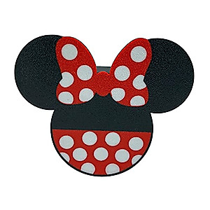 Minnie Mouse Cookie Trailer Hitch Cover, Rugged Plastic, Fits 2"