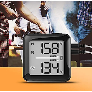 TempoChef Bluetooth Smart Meat Thermometer for Grill Oven and Smoker, Cooking Food and Control Temperature Smart, Dual Stainless Steel Probes