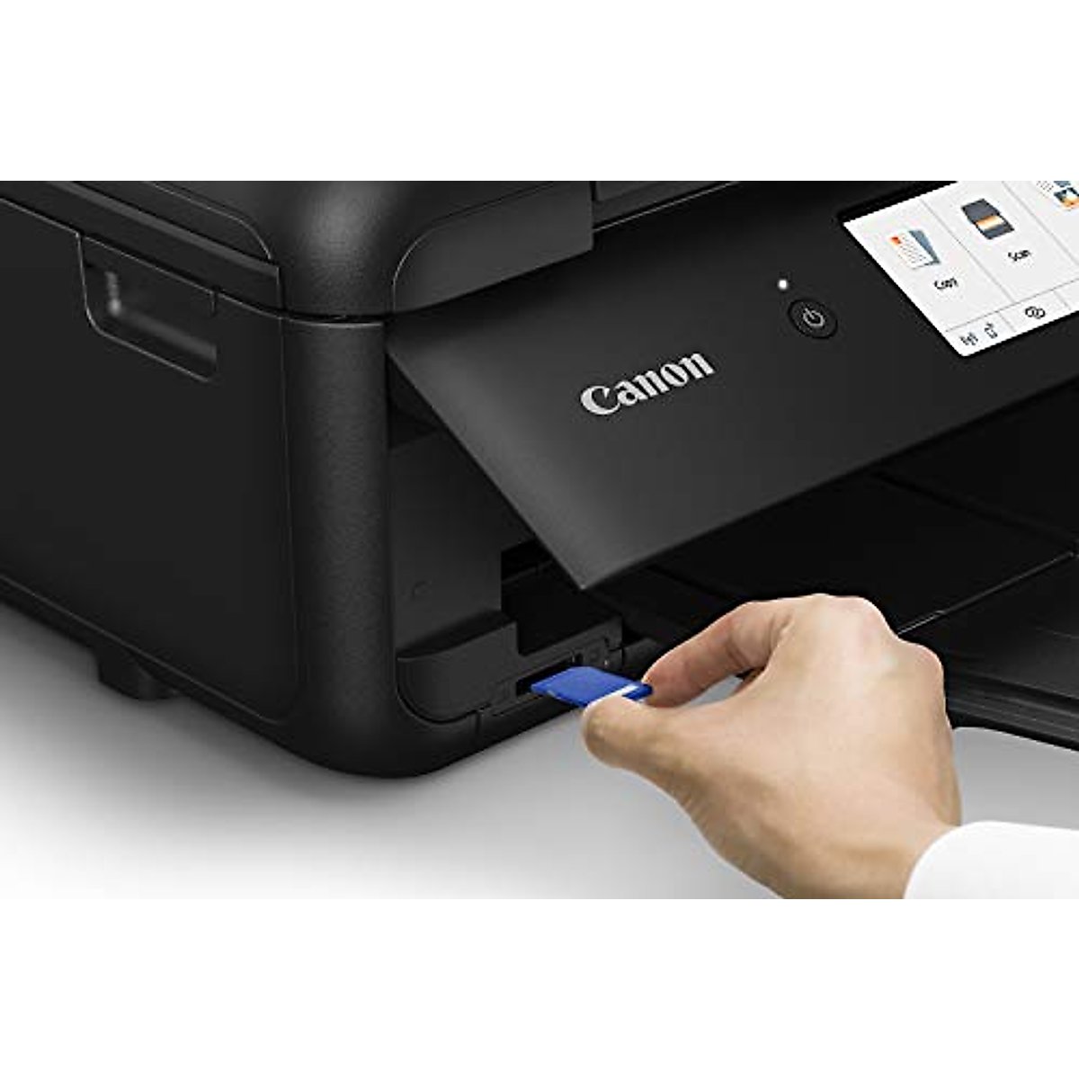 Canon PIXMA TS9520 All In one Wireless Printer Home or Office| Scanner | Copier | Mobile Printing with AirPrint and Google Cloud Print, Black, Works with Alexa, One Size