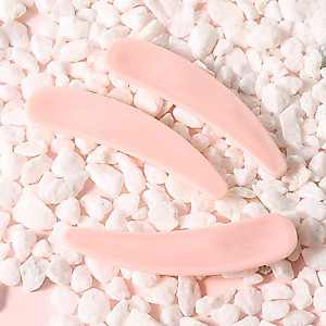 100 Pcs 20g Plastic Sample Cosmetic Containers with Lids and 10 Pcs Mini Makeup Spatula，Refillable Cosmetic Jars Lip Scrub Containers for Skincare - Pink