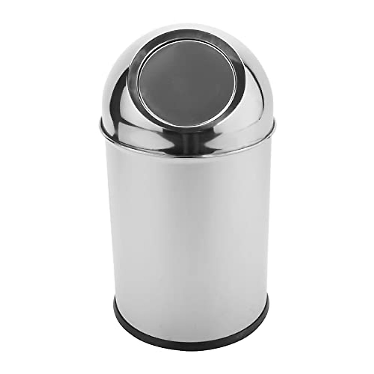 G.E.T. SSTB-11 Stainless Steel 6.75" Stainless Steel Table Top Trash Can with Mirror Finish, Stainless Steel Coffee Station Collection