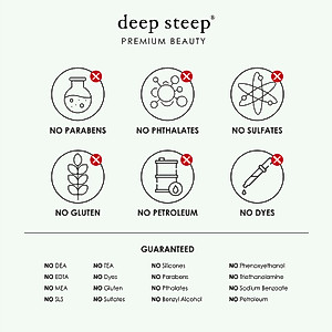 Deep Steep Bubble Bath, 17oz (Vanilla Coconut)