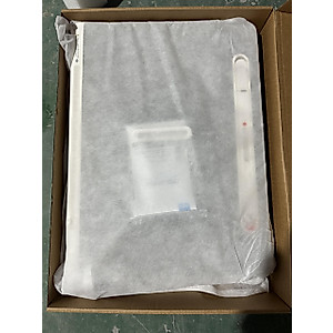 Laptop Bed Tray Desk with LED Desk Light, SAIJI Adjustable Laptop Stand for Bed, XX-Large PVC Leather Foldable Laptop Table with Book Stand, Wrist Rest, Extra Leg Room for Sofa Couch Floor (Gray)