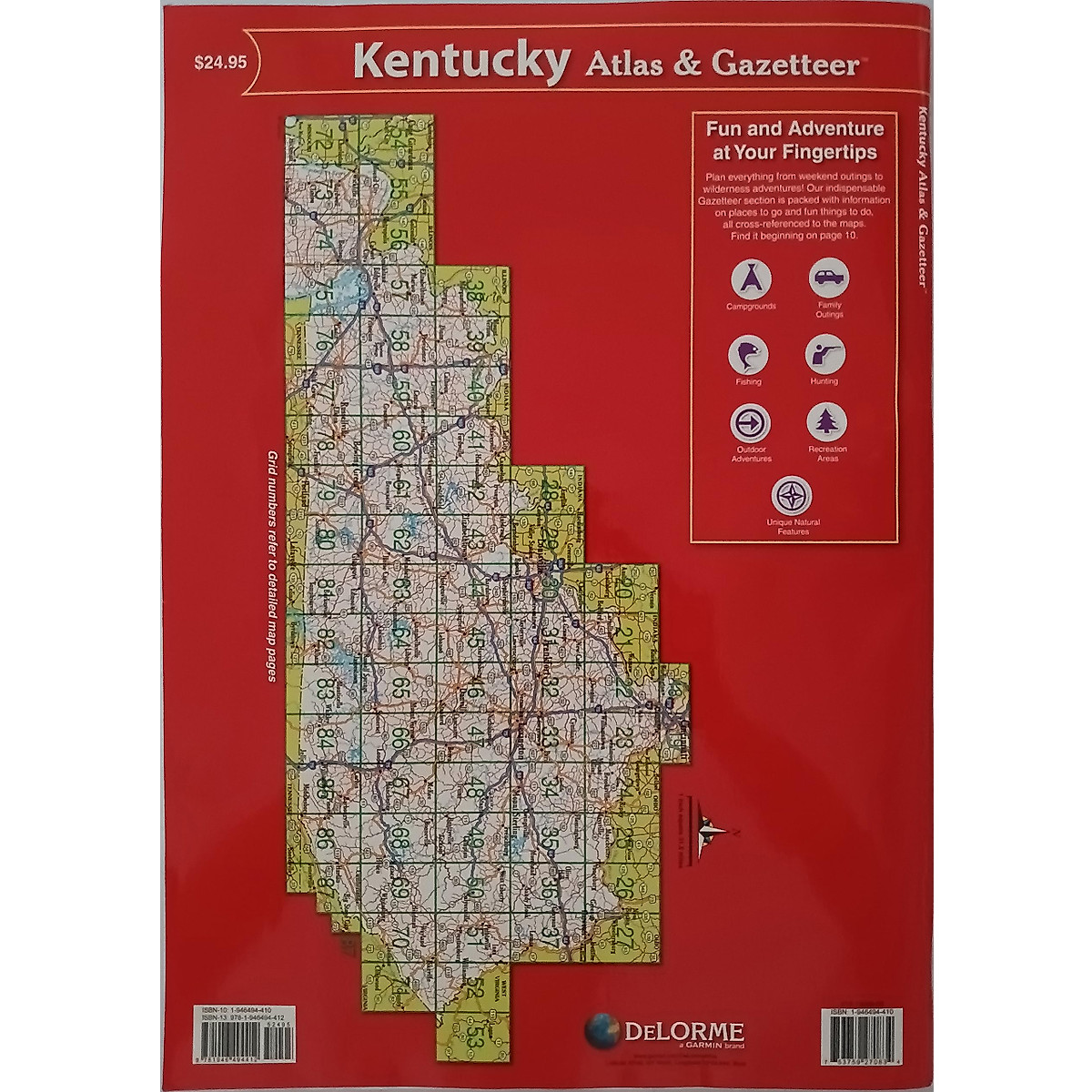 Delorme Atlas & Gazetteer: Kentucky