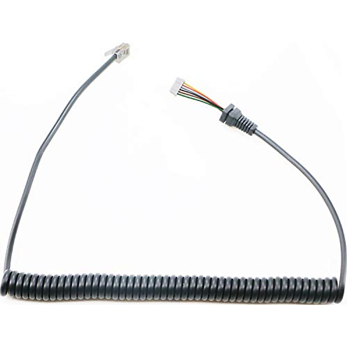 Pasow Replacement Microphones Mic Cable Cord Wire for Yaesu MH-36 MH-36A6J MH-36B6JS MH42 MH-42B6J MH-42C6J MH-48 MH-48A6JA MH-48A6J FT-1500M FT-2800M FT-7100M FT-7800 FT-8800 FT-8900 FT-8900R