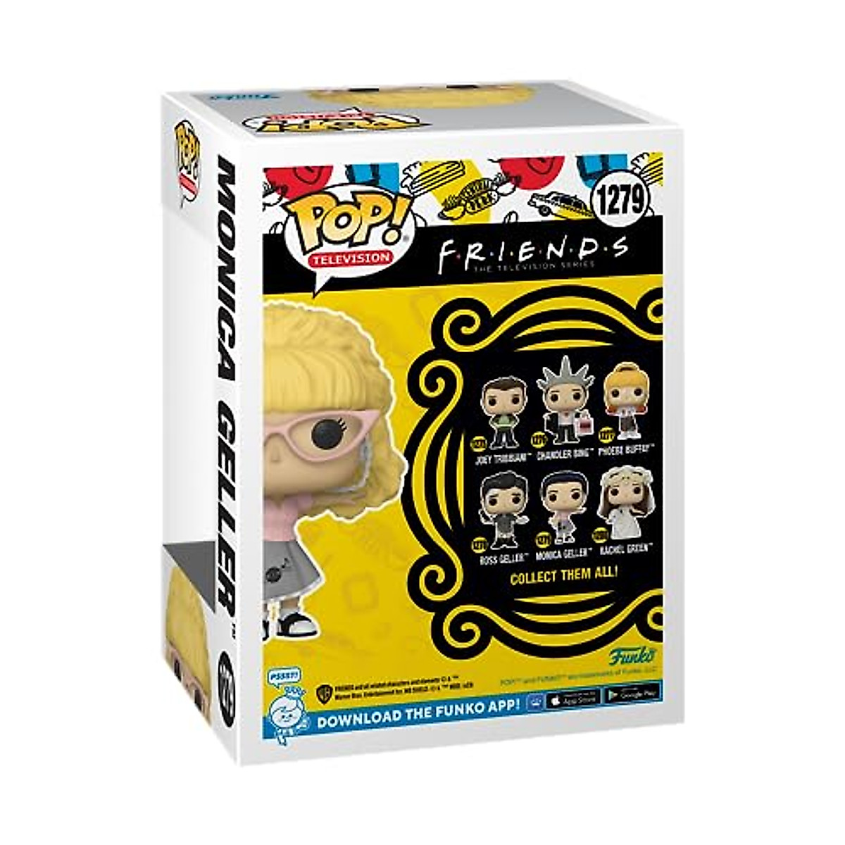 Funko Pop! TV: Friends - Monica Geller as Waitress with Chase (Styles May Vary)