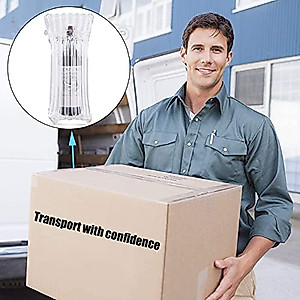 Wine Bottle Travel Protector Bags, Conilly 20 Packs Inflatable Air Column Packaging Bubble Bag with Free Inflator Pump, Reusable Wine Bottle Protector,Safe Choice for Wine Transportation