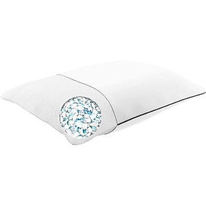 Serta Versafoam Memory Foam Bed Pillow, Standard (Pack of 2), White 2 Count