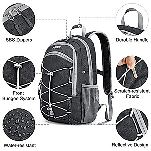 G4Free 12L Mini Hiking Daypack, Small Hiking Backpack Compact Outdoor Shoulder Backpack for Travel Cycling