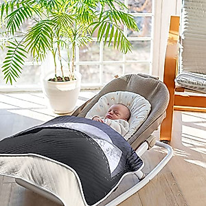 Full Moon Bat Sky Unisex Fluffy Baby Blanket for Crib Toddler Blanket for Daycare with Thick and Soft Material Security Blanket for Stroller Travel Decorative Gift