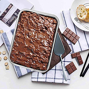 HVUE Upgrade Set of 6 Hotel Pan 6 inch Deep Steam Table Pan Full Size 20x12x6 Inch Stainless Steel Anti Jam Steam Table Pan Hotel Pan for Hotels Restaurant(6 PCS 20x12x6in)