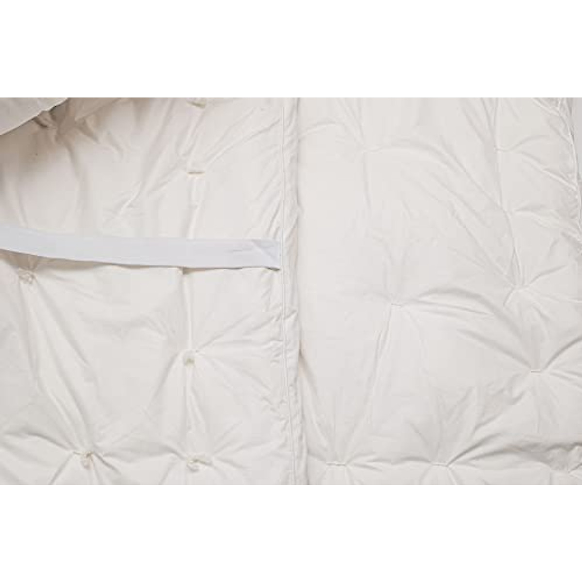 Sleep and Beyond myWoolly Latex Topper, 100% Natural Wool and Latex Filled Mattress Topper,3 in Thick, King 76x80, Ivory