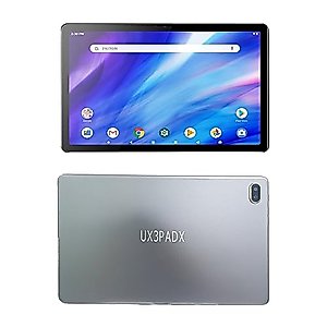 UX3PADX Android 12 Tablet 10 inch Tablets, 4GB+64GB Tablet, 8 Core Android Tablet, 2.4G WiFi, 1200 * 1920IPS, 5000mAh, Bluetooth 5.0, GPS, Dual Camera