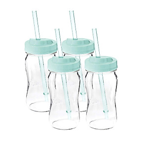 Ball Sip and Straw Spiral Mason Jars, 16 oz (Set of 4)