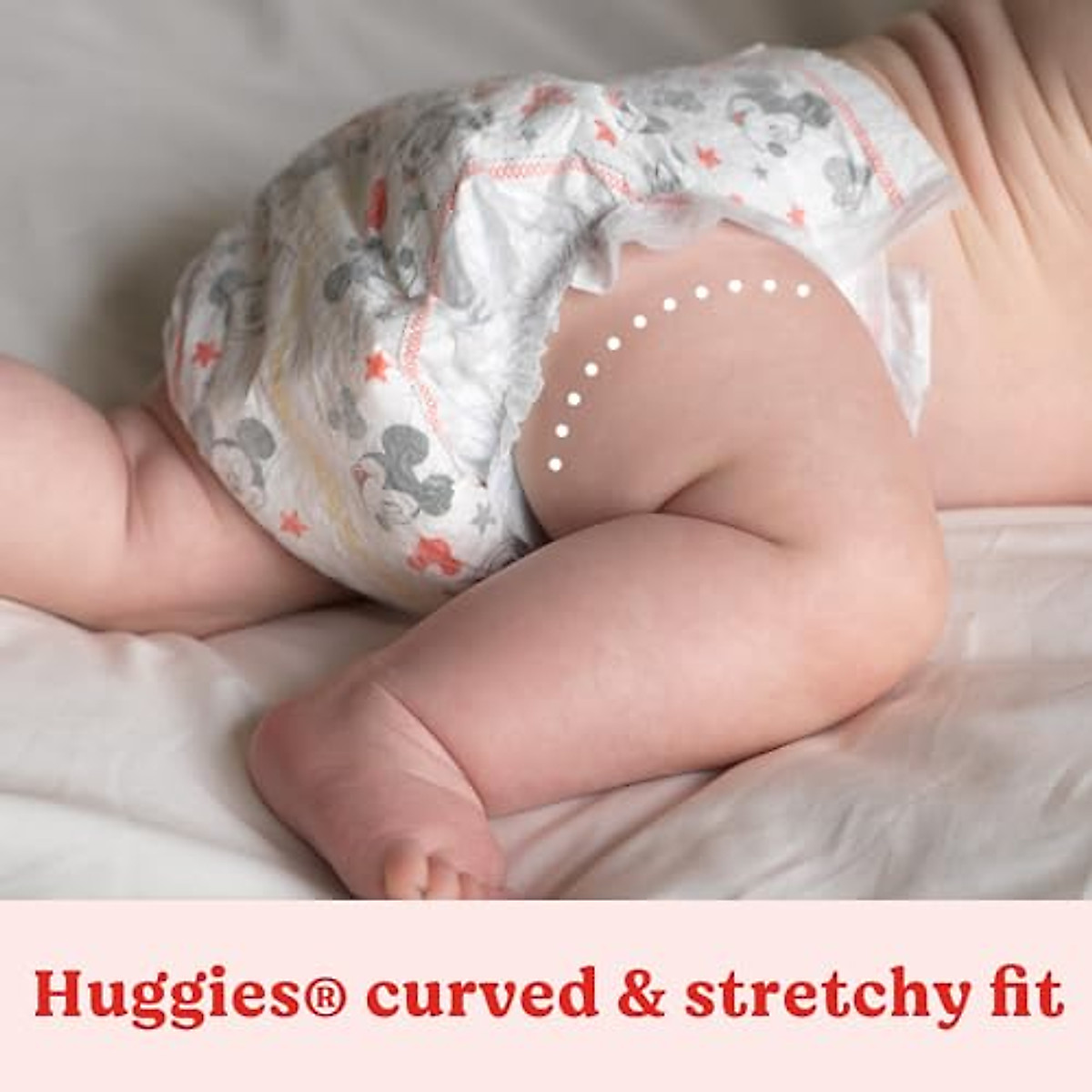 Huggies Size 4 Diapers, Snug & Dry Baby Diapers, Size 4 (22-37 lbs), 27 Count