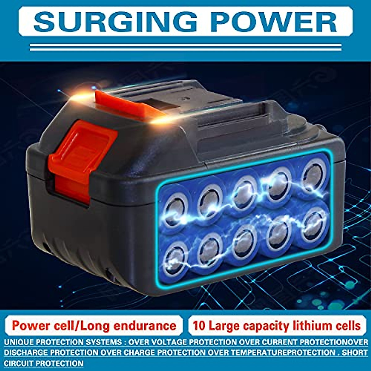 IRONFIST Cordless Impact Wrench, Electric Power Impact Screwdriver with 21V Lithium Battery Brushless Motor with 420Nm Torque