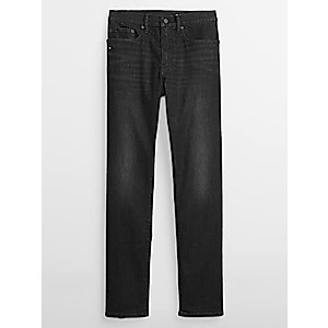 GAP Mens Soft Wear Slim Fit Jeans, Dark Grey 007, 34W x 30L US