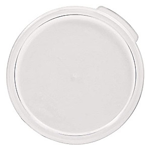 Tiger Chef 12 Quart Commercial Grade Clear Food Storage Round Polycarbonate Containers With Clear Lids 