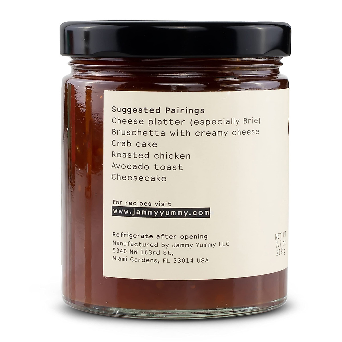 JAMMY YUMMY Jams (8oz Jar, Tomato)