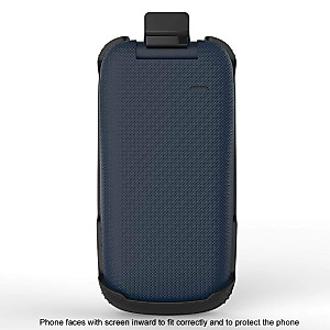 Wireless ProTech Case with Clip Compatible with Kyocera Cadence Phone Model S2720, Secure fit, Quick Release Latch and Heavy Duty Swivel Belt Clip Holster
