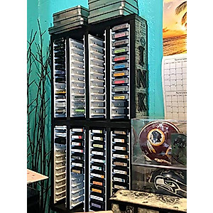 EZStudRack Shelving System for Garages, Sheds, Pantries, Closets, and More. Includes 32 EZStudRacks & 128 Screws- WOOD NOT INCLUDED