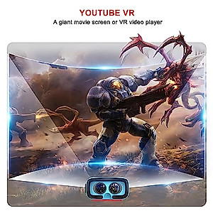 WinDrogon VR Headset, Designed for Nintendo Switch & Switch OLED Accessories for Switch VR Games, Labo VR and YouTube VR, VR Glasses with Adjustable Pupil Distance and Adjustable Switch Goggles Strap…