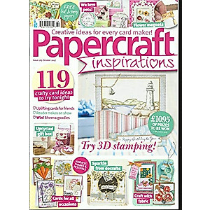 PAPER CRAFT INSPIRATIONS, OCTOBER, 2017 FREE GIFTS OR CARD KIT ARE NOT INCLUDE.