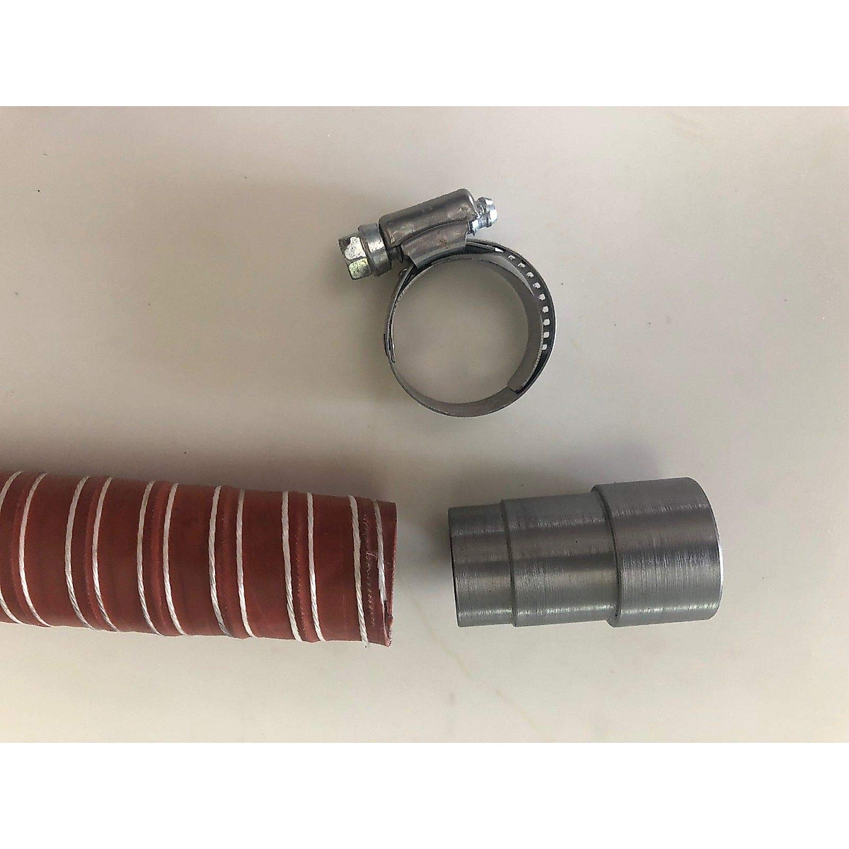 GenExhaust for Champion 2000 Watt Inverter Generator 1" Silicone tubing Exhaust Extension 2 Foot Length.