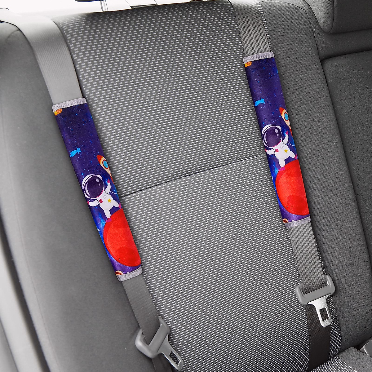 Car Seat Strap Covers for Baby Kids Car Seat Strap Pads Soft Car Seat Shoulder Strap Pads 2 Pack Car Seat Neck Cover Toddler Neck Pad Protector