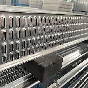 Lizroodia 4 Row Aluminum Radiator Compatible with 1957 1958 1959 1960 Ford F100 Chevy V8 Engine Configuration